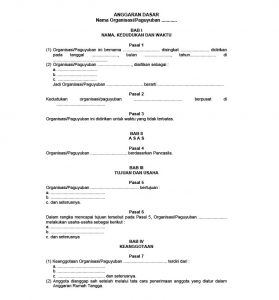 AD ART Adalah: Perbedaan, Fungsi, dan Contohnya - OnTime Payroll