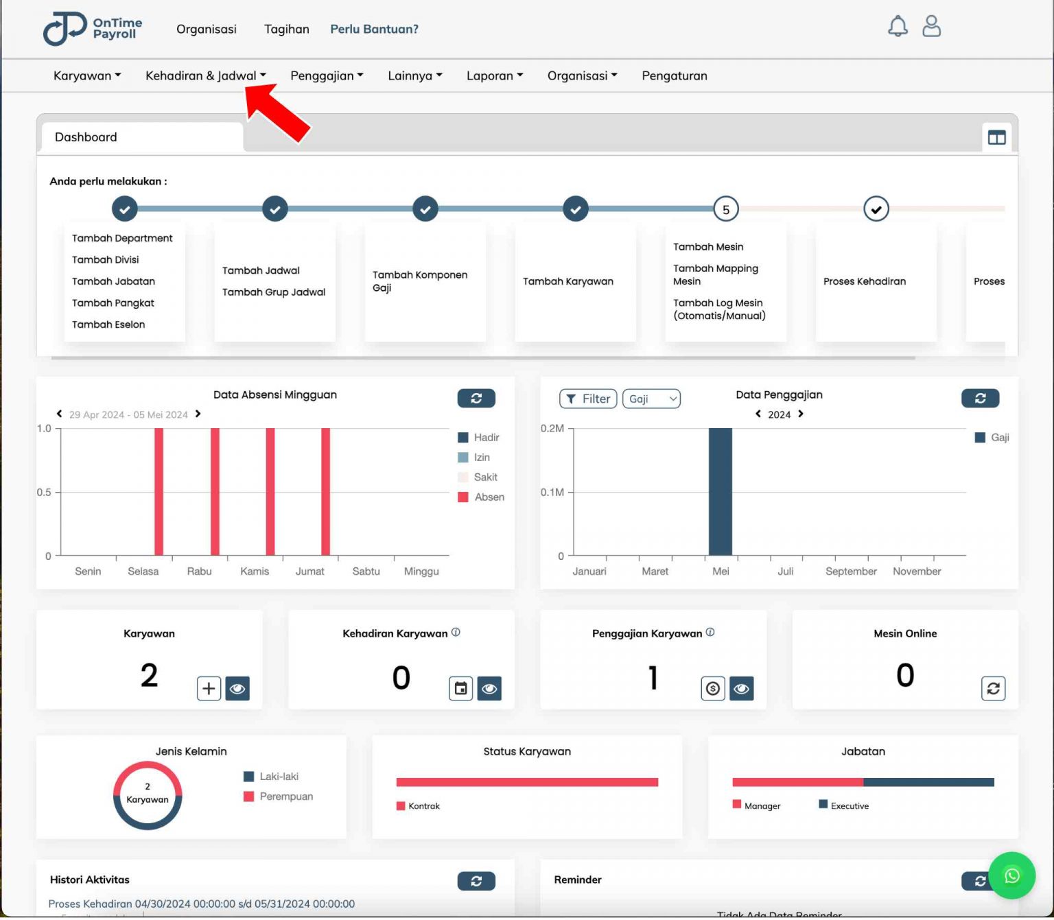 Cara Membuat Absensi Online Karyawan Di Google Form dan OTP - OnTime ...